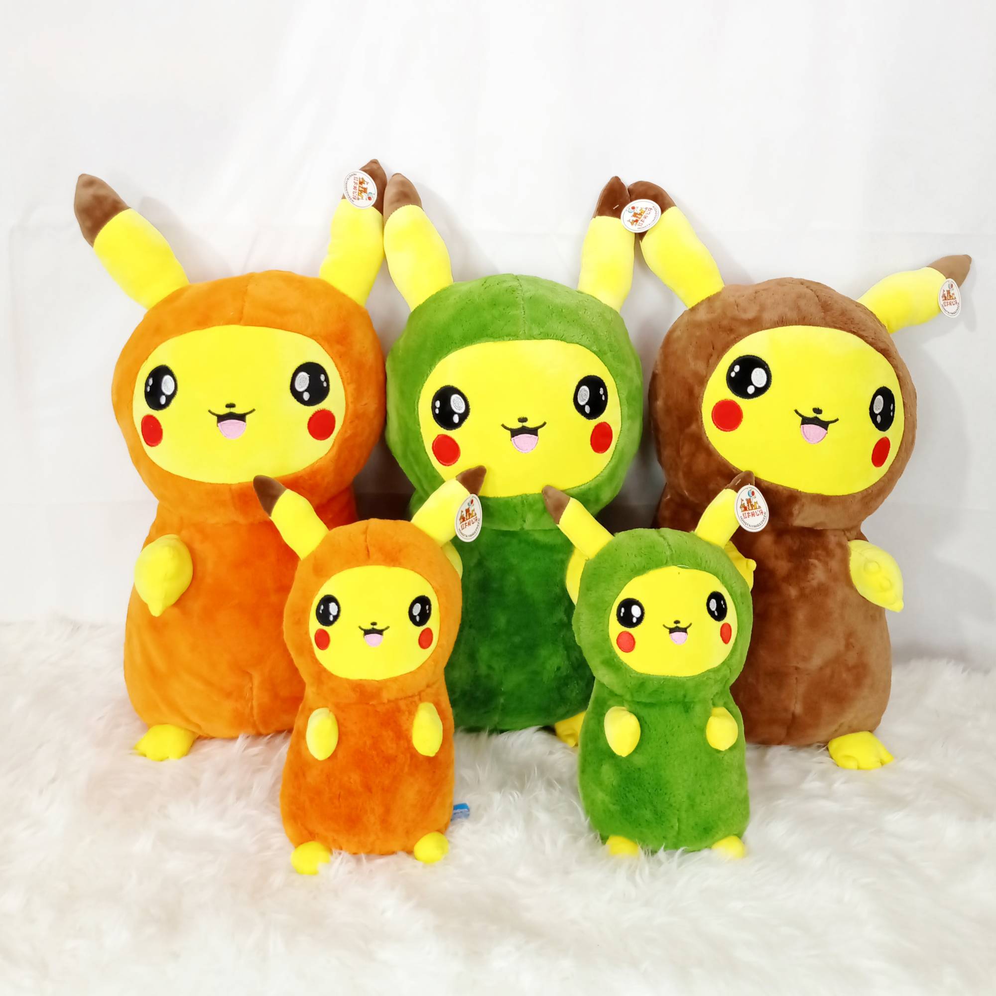 Pikachu（Stretch Cotton） SoftToys/PlushToys/KidsToys 60cm 毛料皮卡丘太空棉娃娃玩具公仔 ...